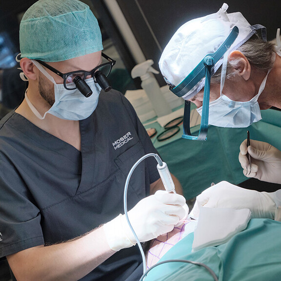 Klinik für Haarverpflanzung Wien | Moser Medical